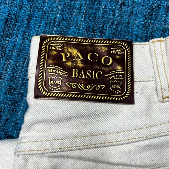 paco | Jeans | Vintage 9s Paco Jeans Embroidered Speel Out Pocket Baggy ...